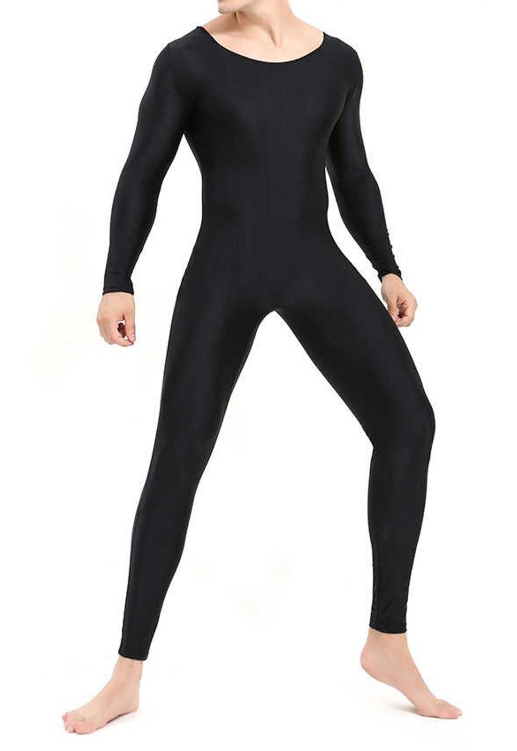 190 Jednodelni triko za muskarce Akademik crne boje